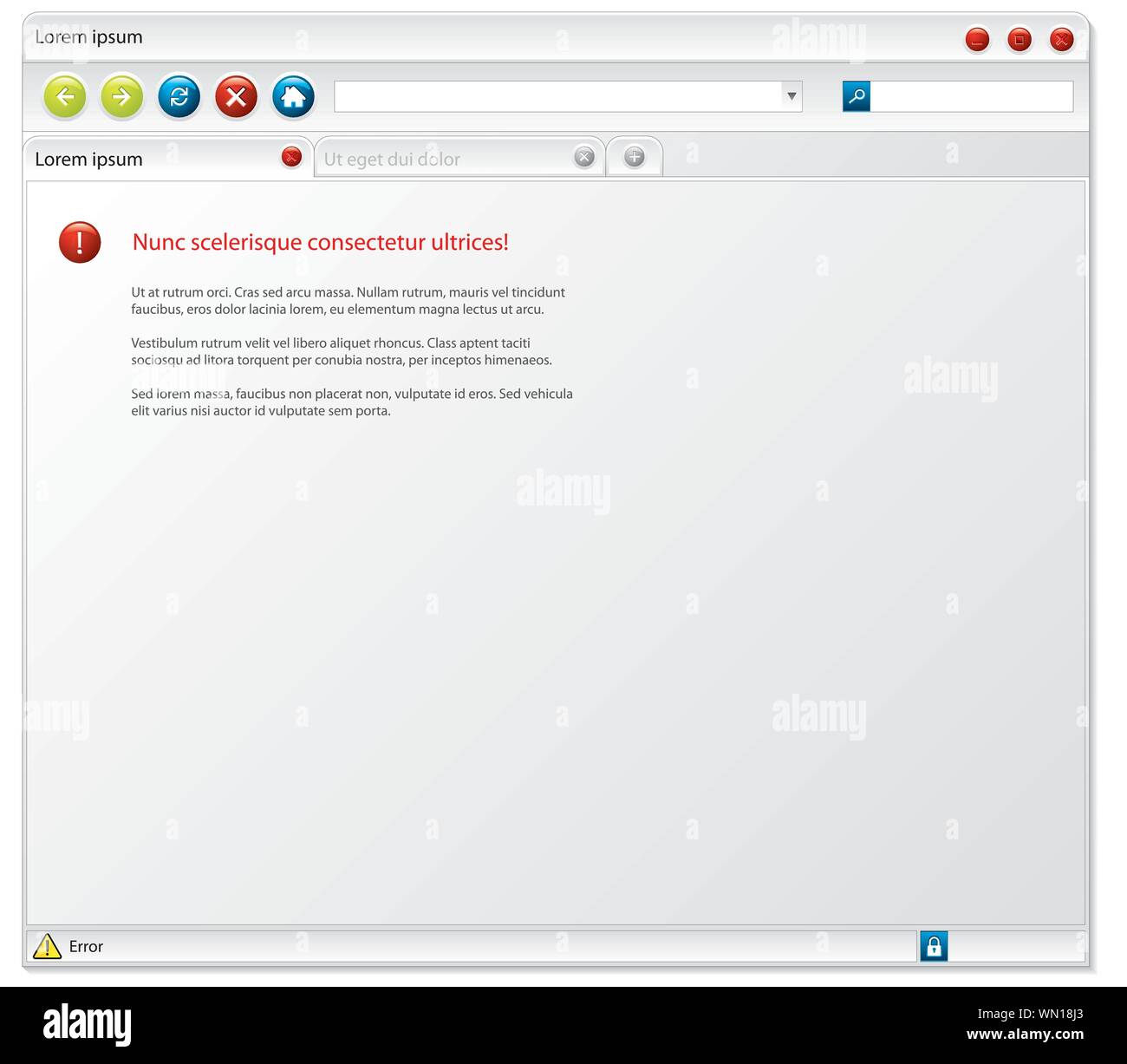 Type error hi-res stock photography and images - Alamy