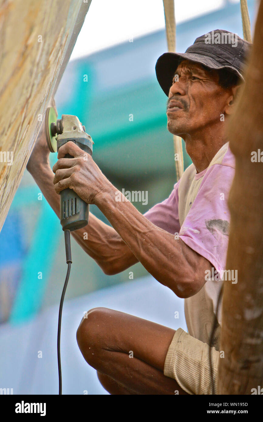 Worker boat hi-res stock photography and images - Alamy