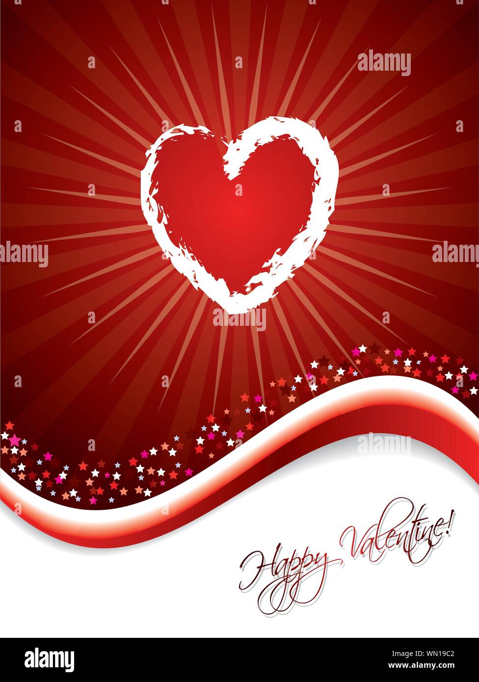 Bursting with love Stock Vector Images - Alamy