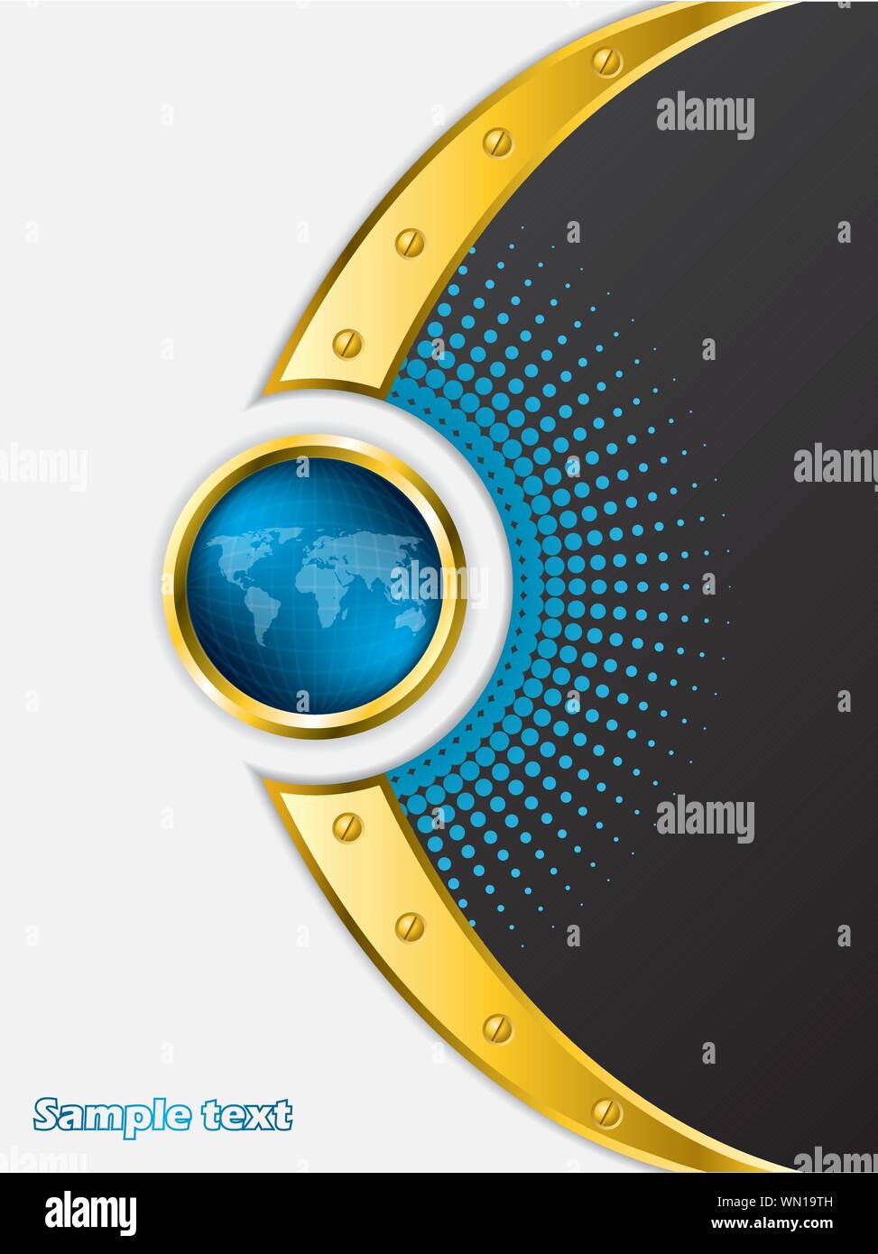 Futuristic brochure design Stock Vector Image & Art - Alamy