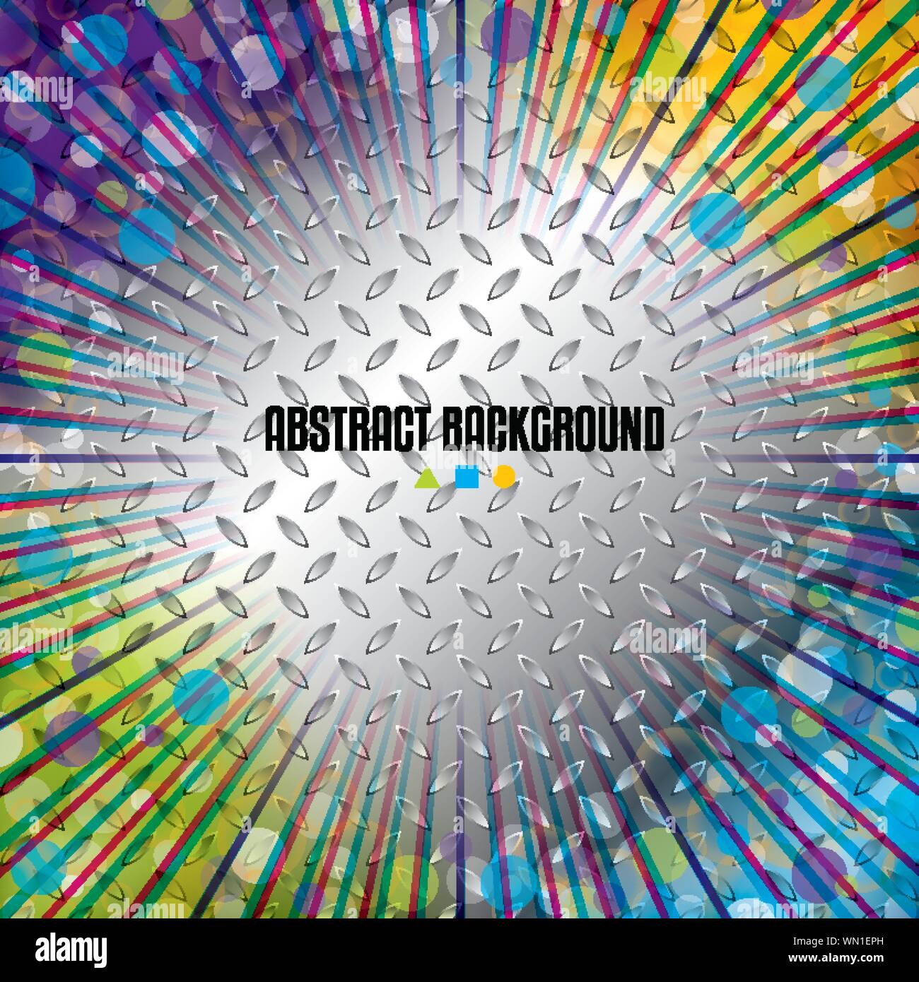 Abstract background design with colorful elements Stock Vector Image ...