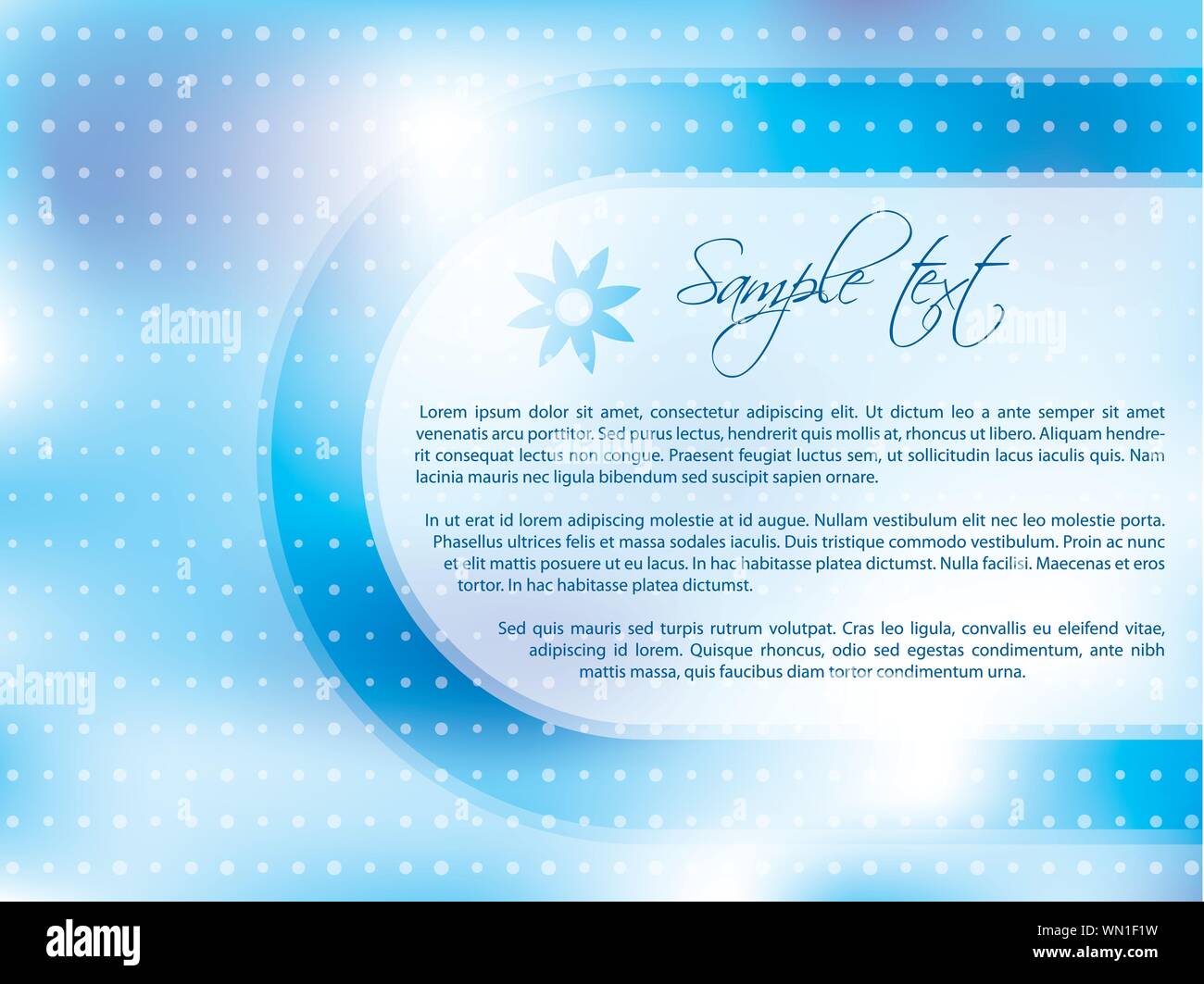 Light blue brochure design Stock Vector Image & Art - Alamy
