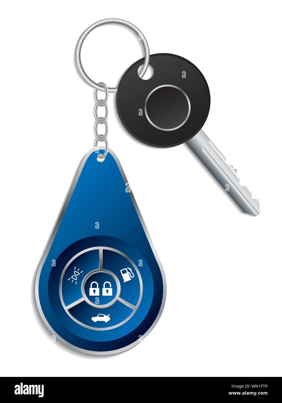 Car remote control light Stock Vector Images - Alamy