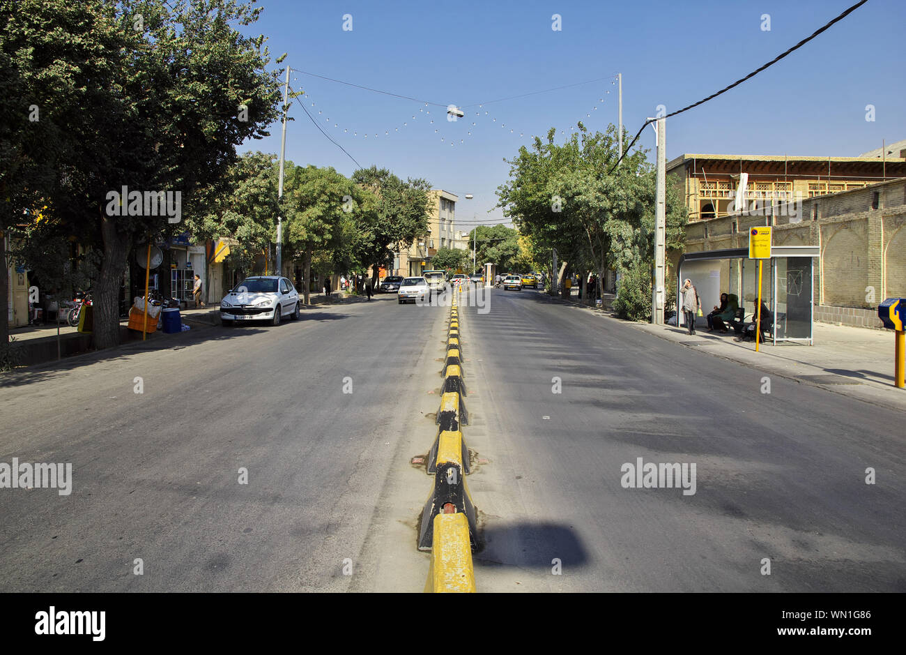 Street in Shiraz city, Iran Stock Photo - Alamy