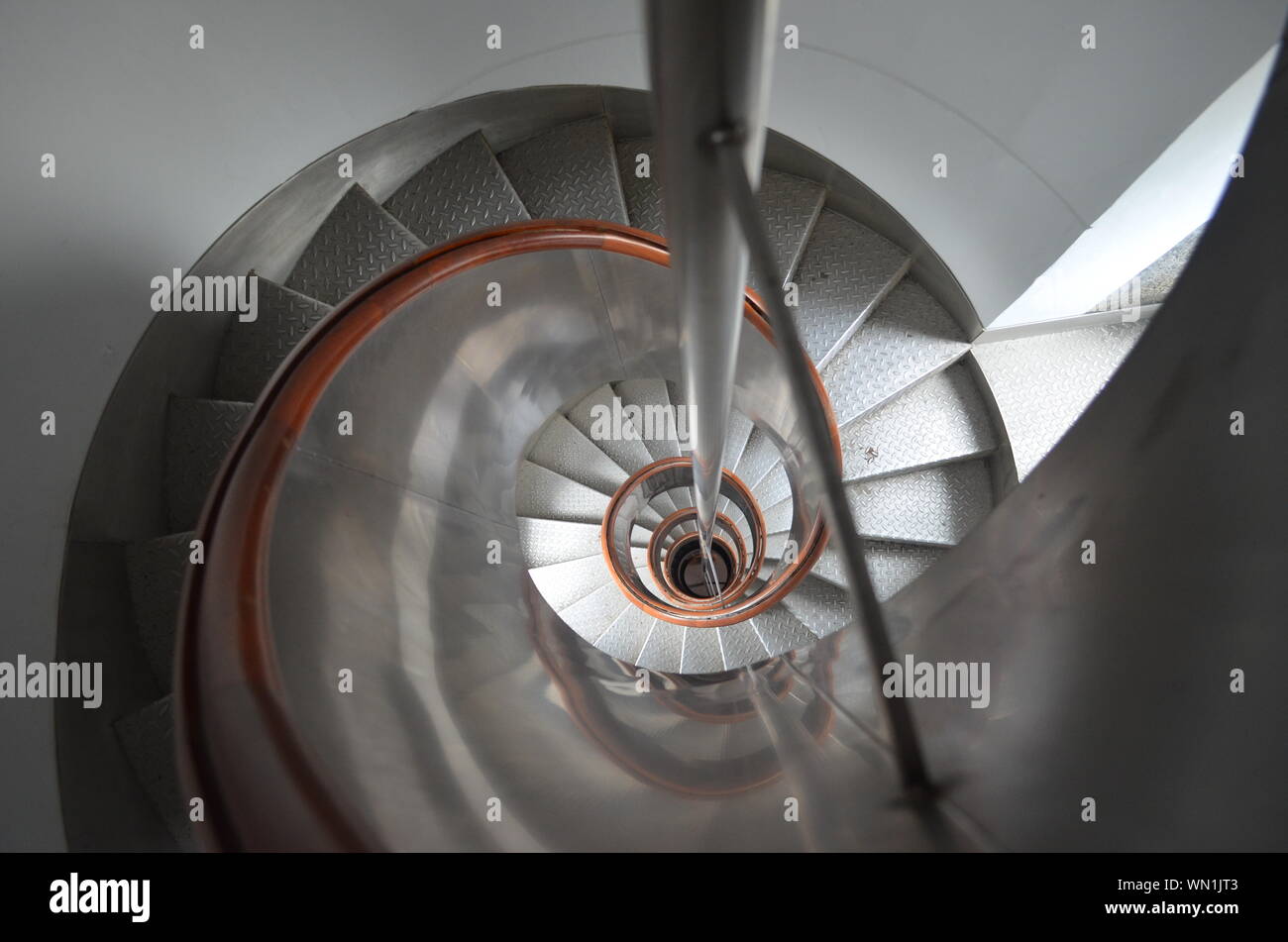 Lighthouse spiral staircase hi-res stock photography and images - Alamy
