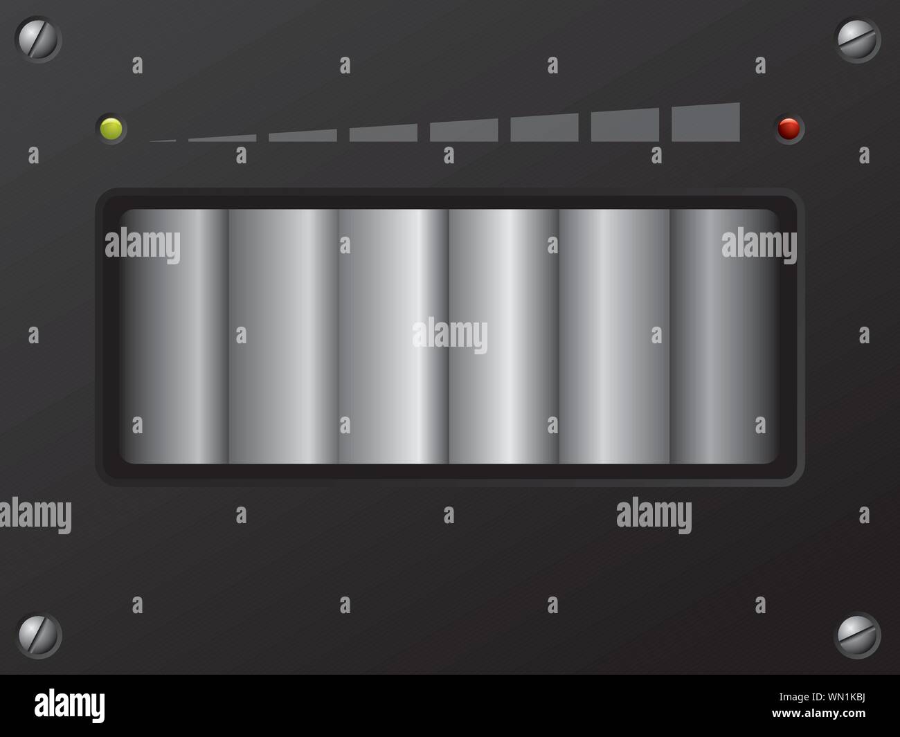 Volume control with led Stock Vector Image & Art - Alamy