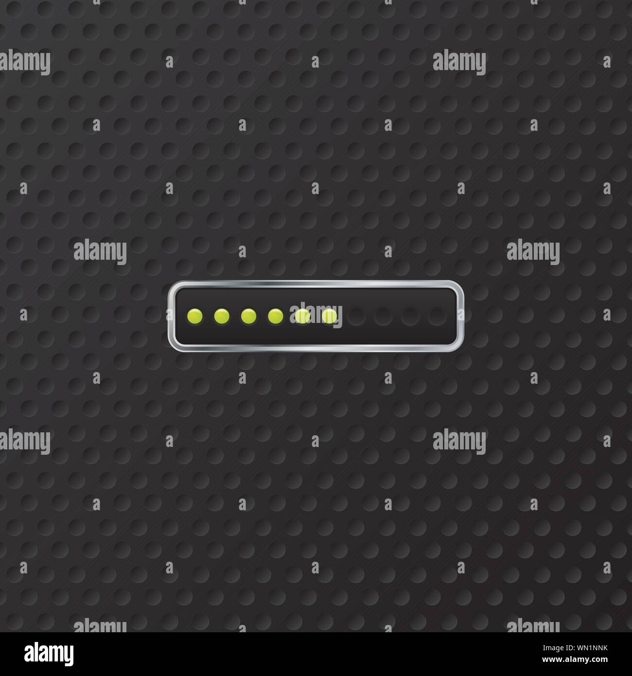 Dotted background with dotted loading design Stock Vector Image & Art ...