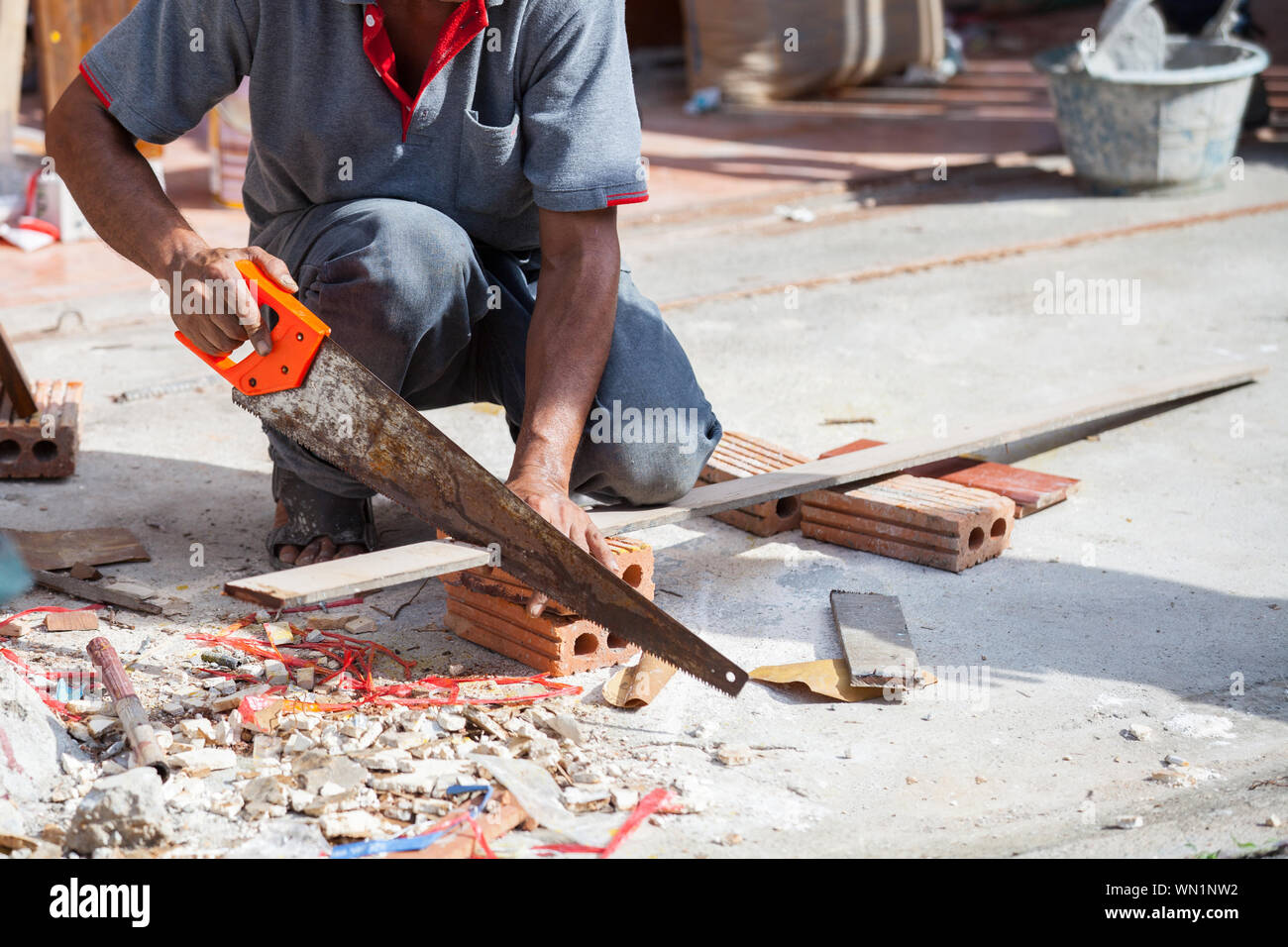Plank floor hi-res stock photography and images - Alamy
