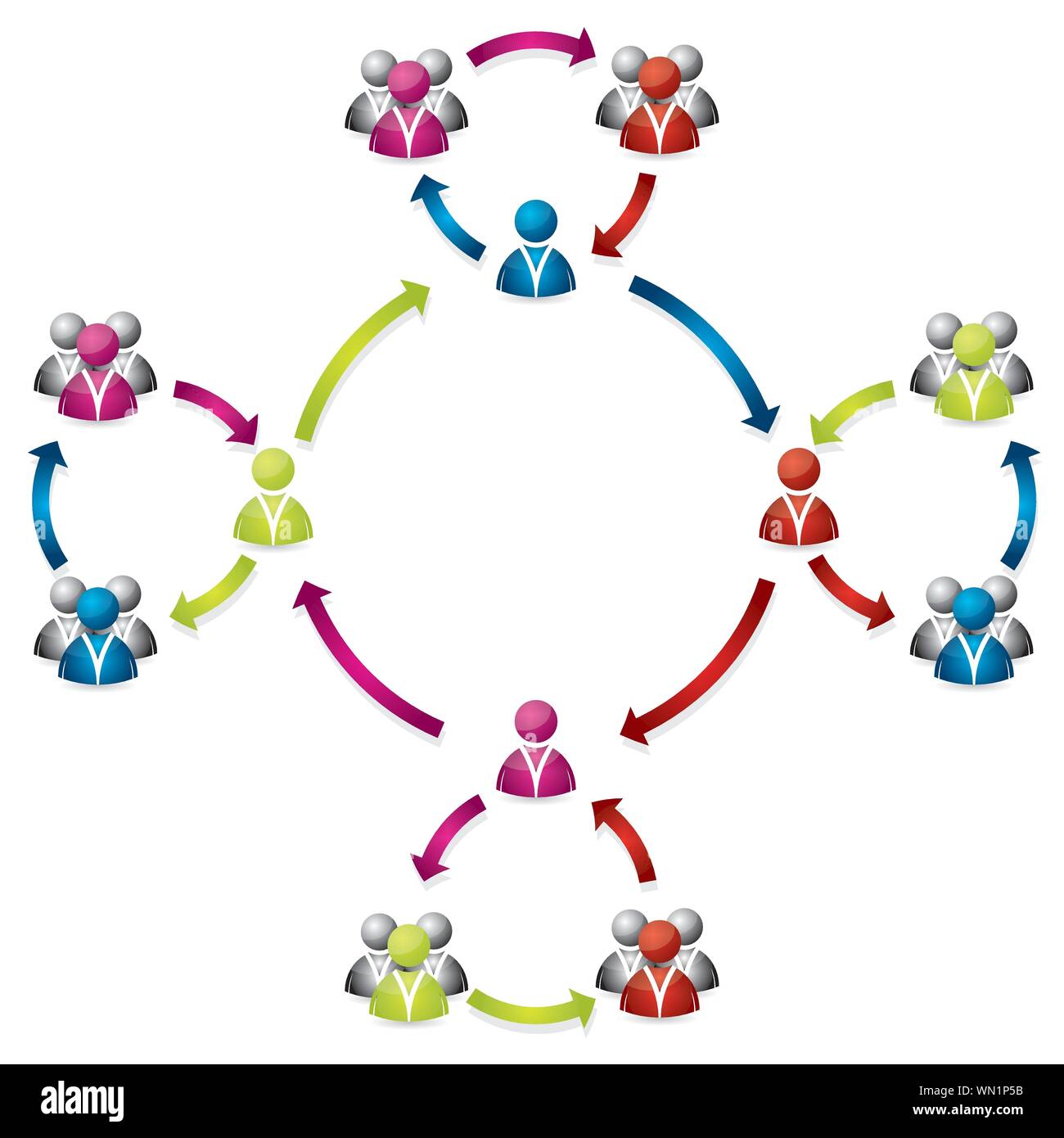 Media rings Stock Vector Images - Alamy