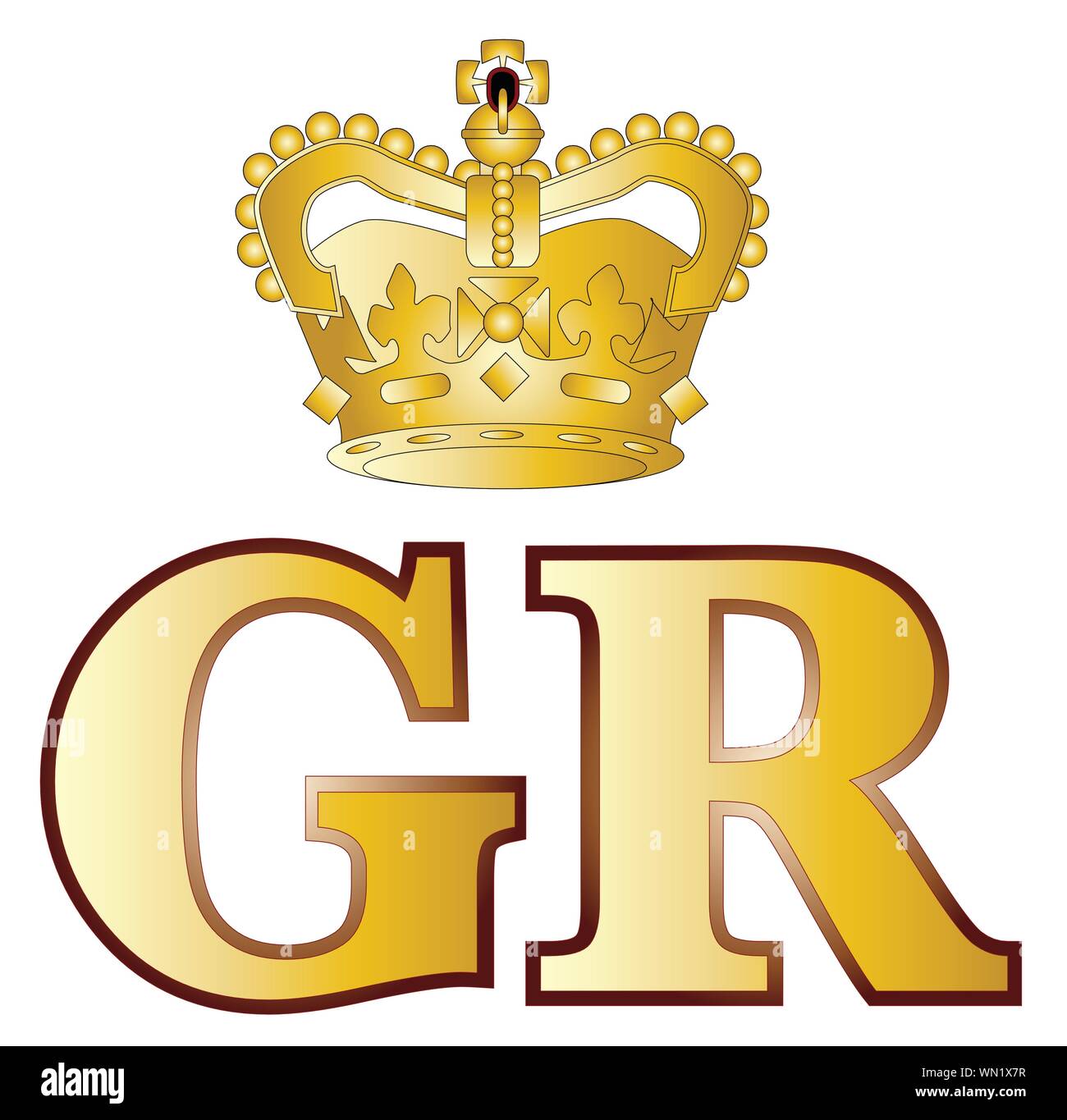 King georges Stock Vector Images - Alamy