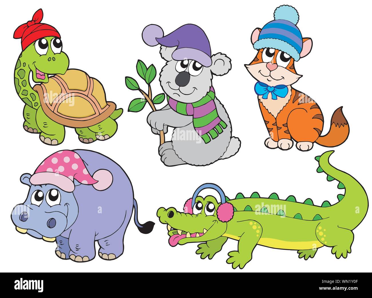 Animals Wearing Clothes Clipart
