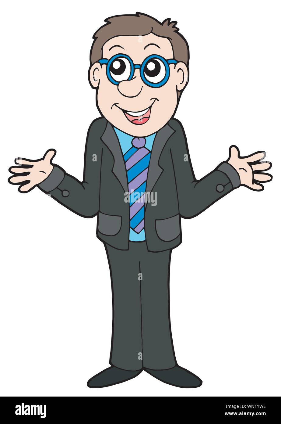 Cravat cartoon hi-res stock photography and images - Alamy