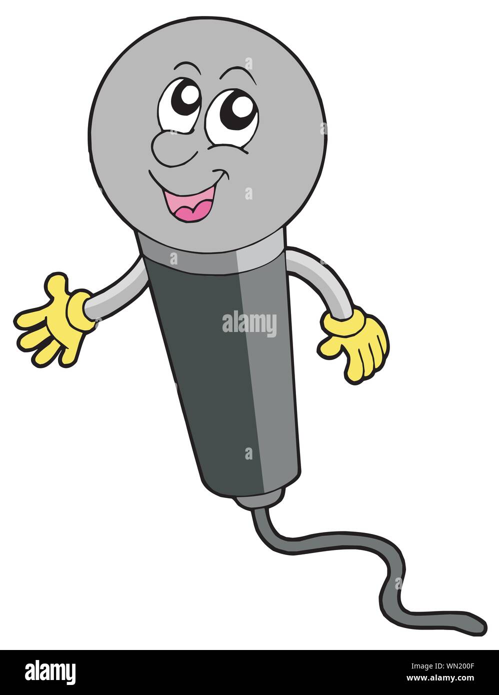Cartoon voice Stock Vector Images - Alamy