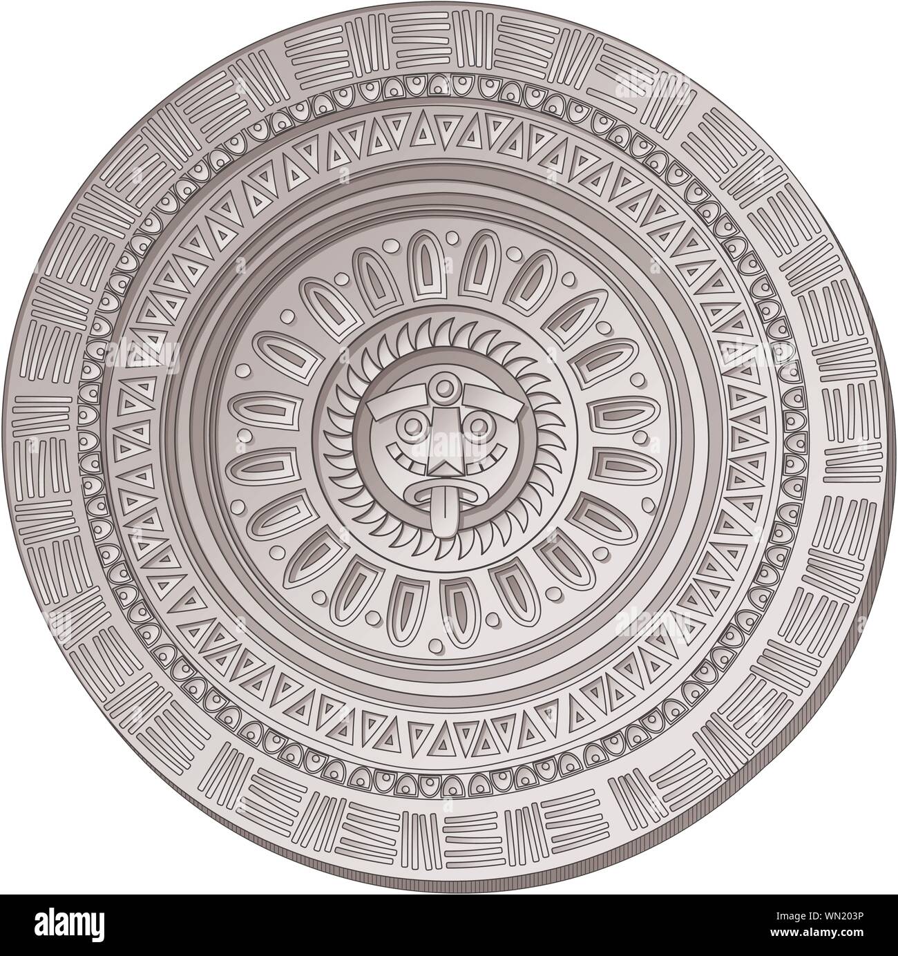 Mayan Sun Symbol Mayan Sun Symbol
