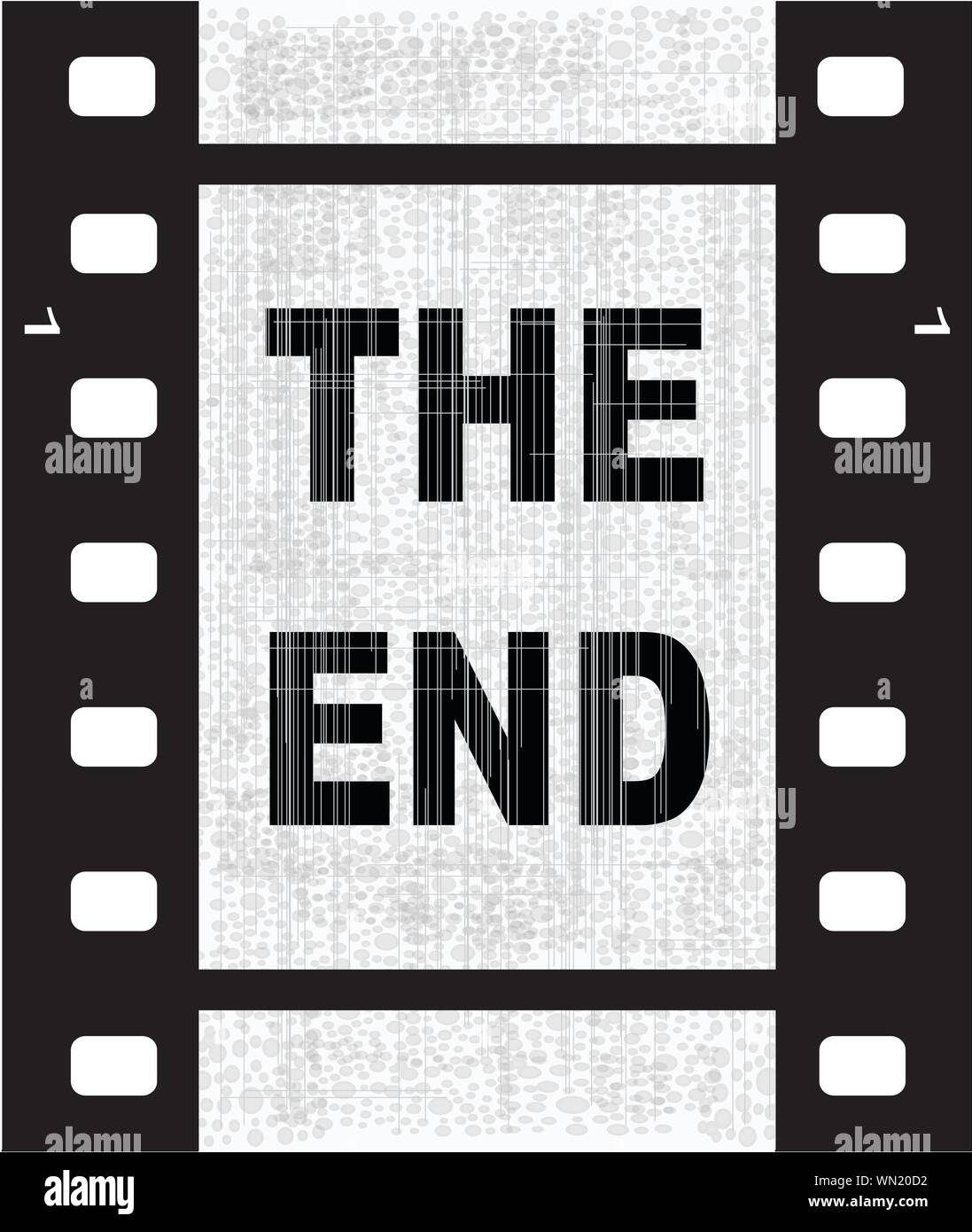 End film strip hi-res stock photography and images - Alamy