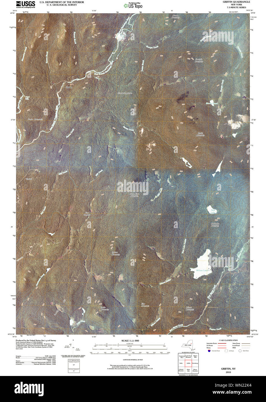 Map of griffin Cut Out Stock Images & Pictures - Alamy