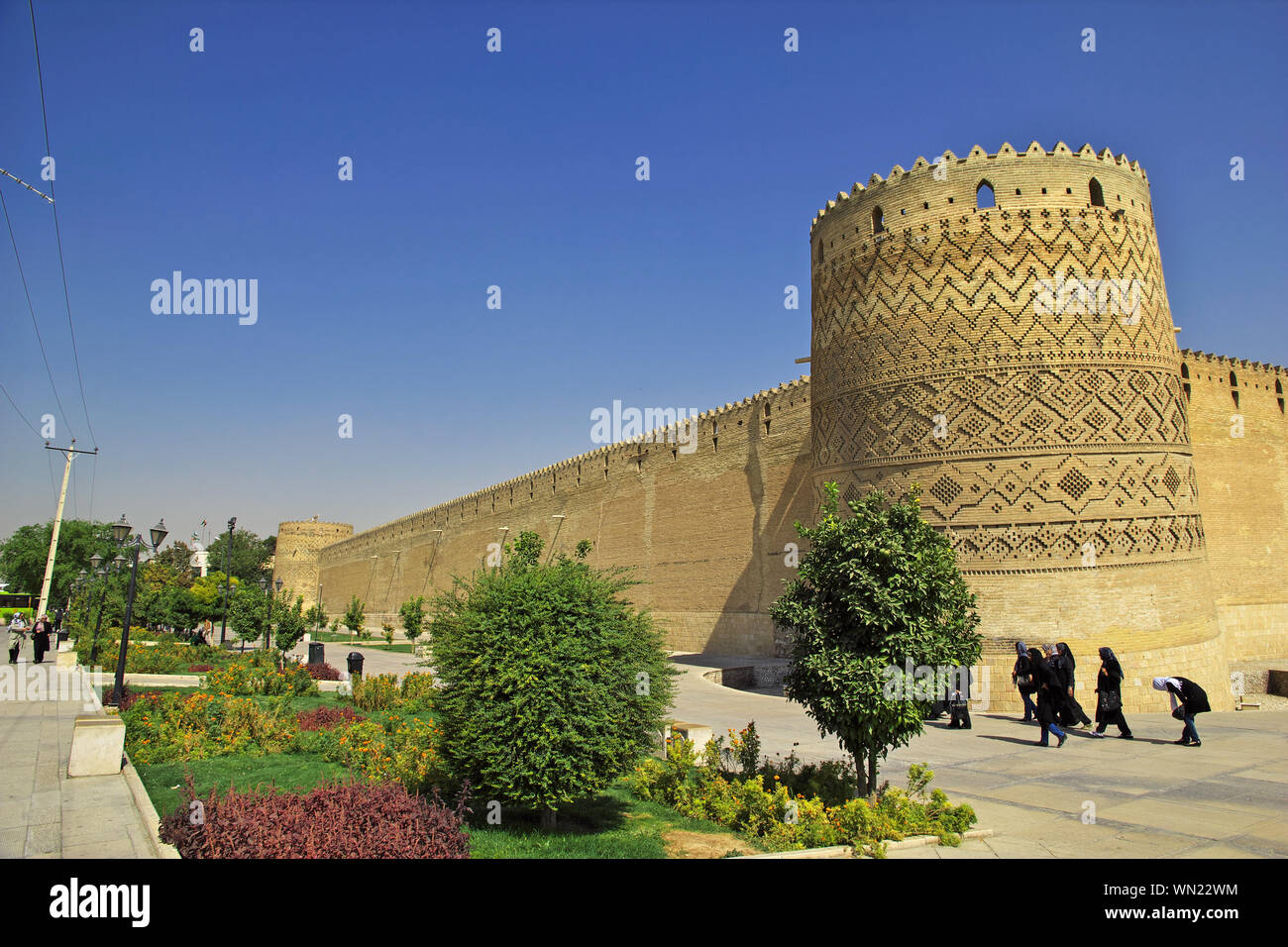 The ancient citadel in Shiraz, Iran Stock Photo - Alamy