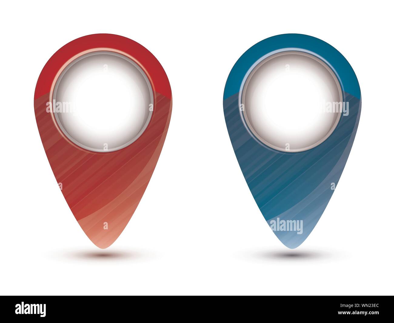 vector colorful map markers Stock Vector Image & Art - Alamy