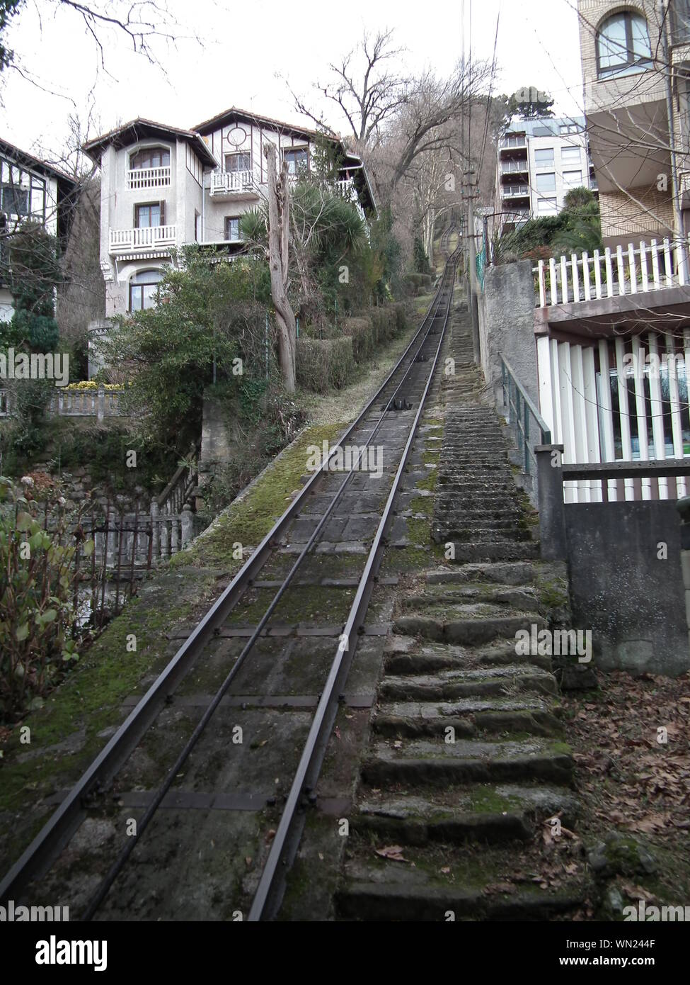 Track building hi-res stock photography and images - Alamy