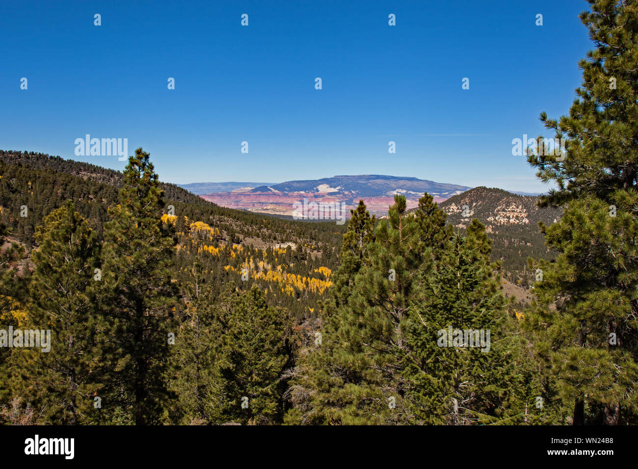 Fall landscape Utah 3 Stock Photo - Alamy