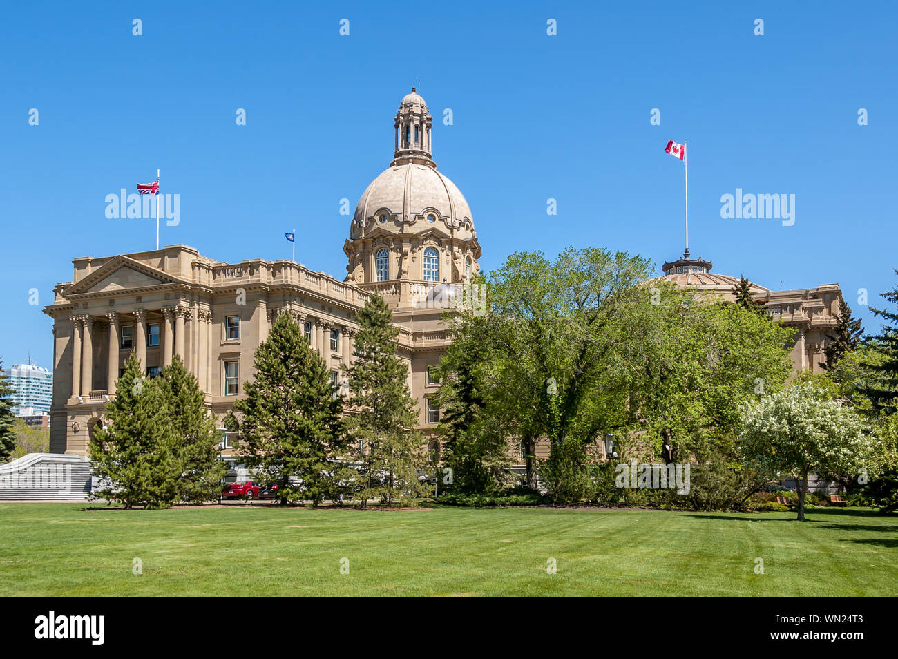 Provincial capital edmonton alberta canada hi-res stock photography and ...