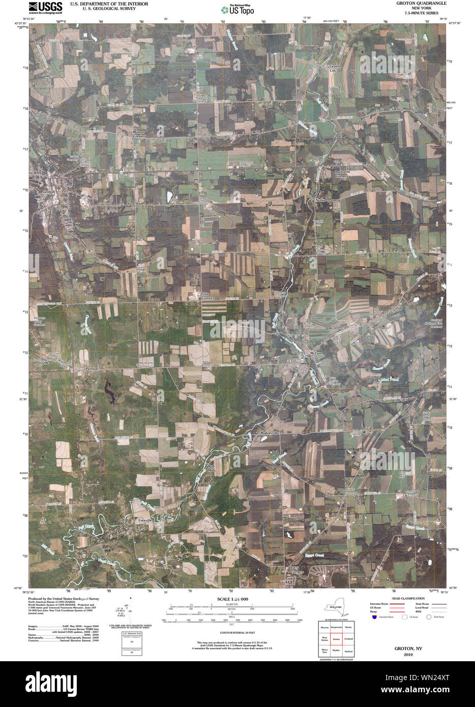 Map of groton Cut Out Stock Images & Pictures - Alamy