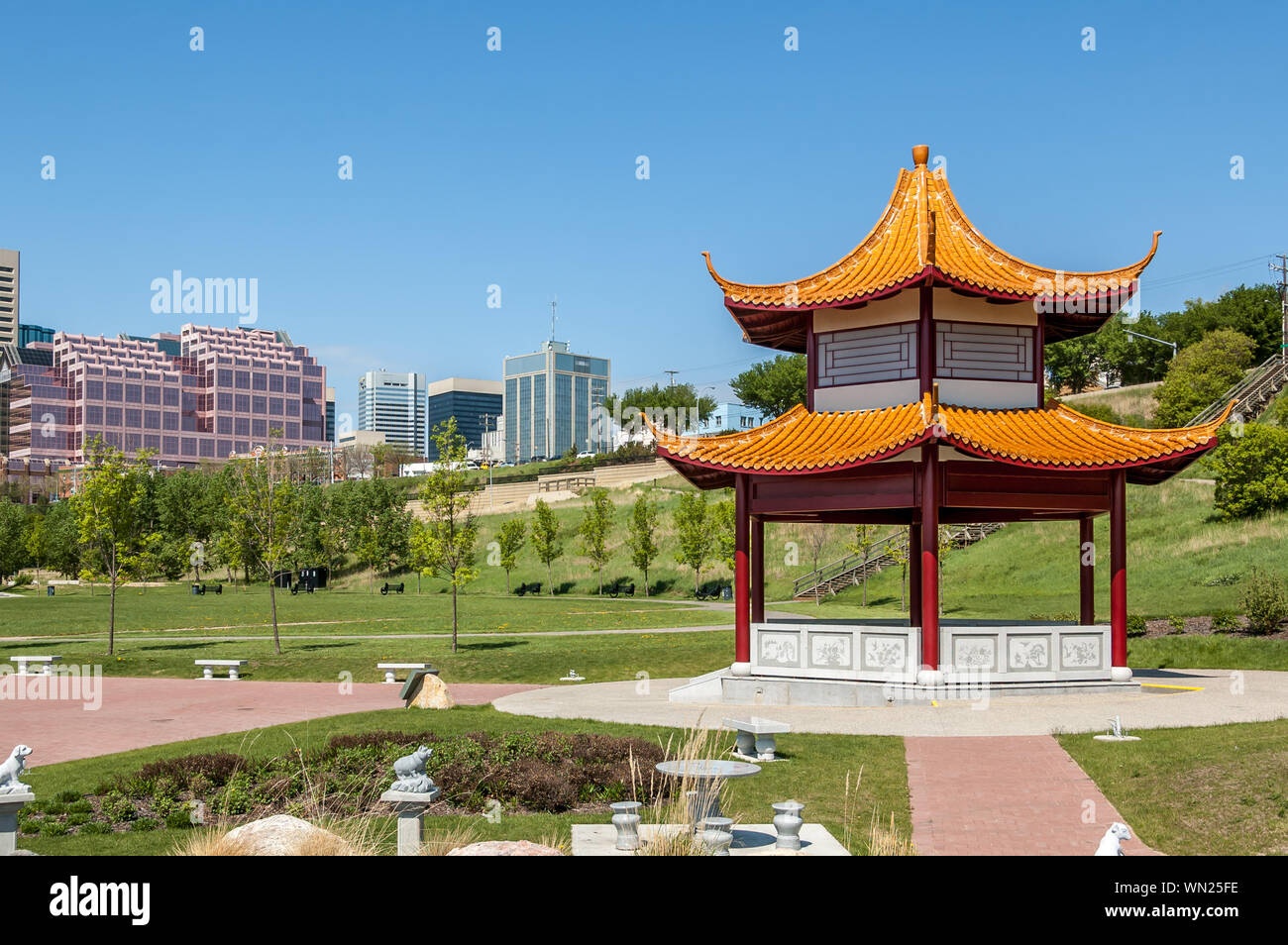 Edmonton river park hi-res stock photography and images - Alamy