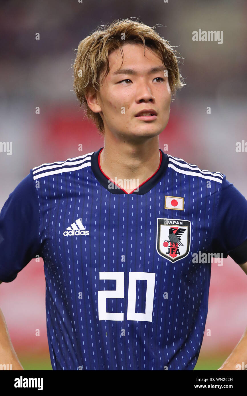 Kashima Soccer Stadium, Ibaraki, Japan. 5th Sep, 2019. Ko Itakura (JPN ...