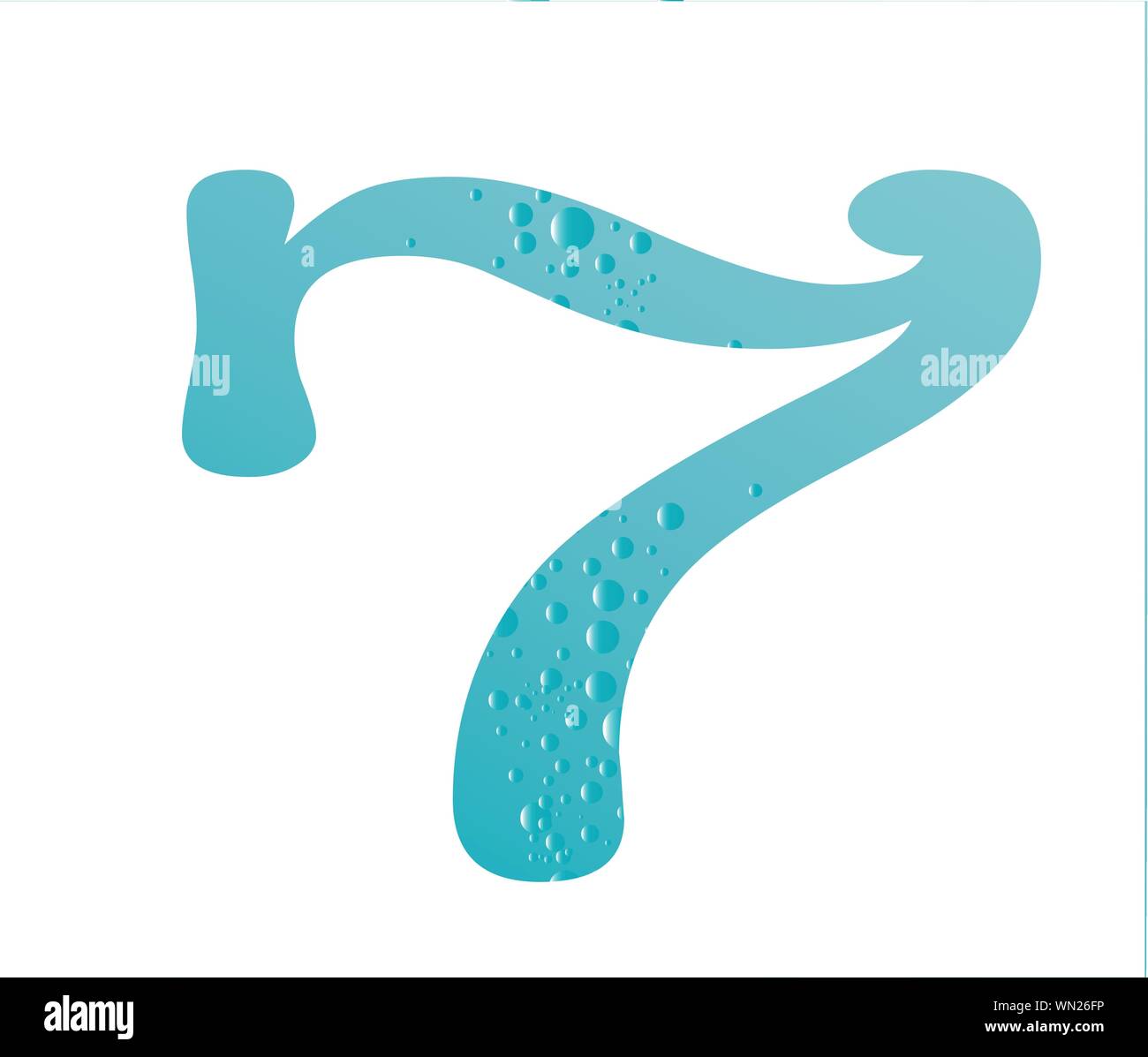 Water number 7 hi-res stock photography and images - Alamy