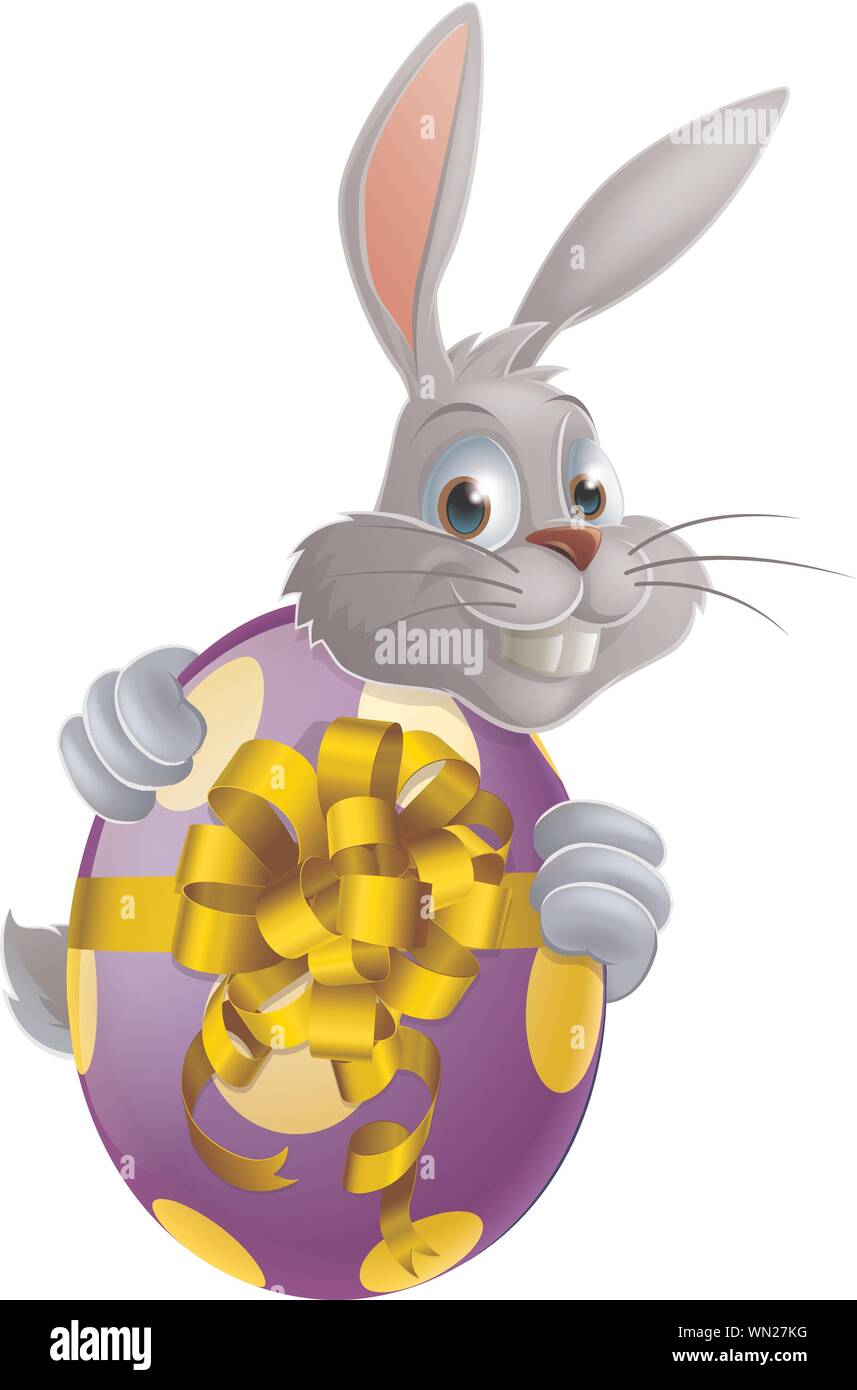 Easter egg bunny Stock Vector Image & Art - Alamy