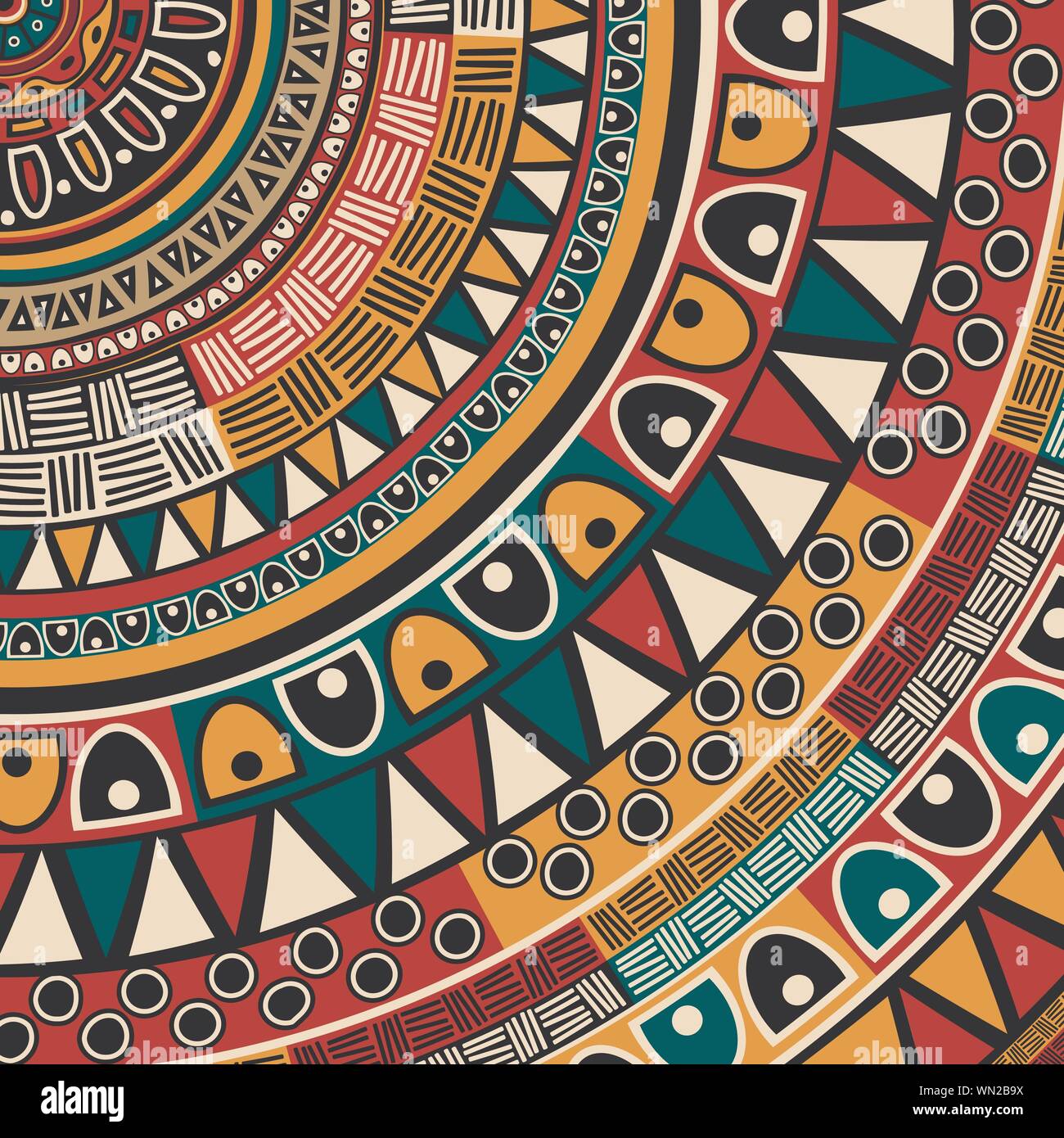 Tribal ethnic background Stock Vector Image & Art - Alamy