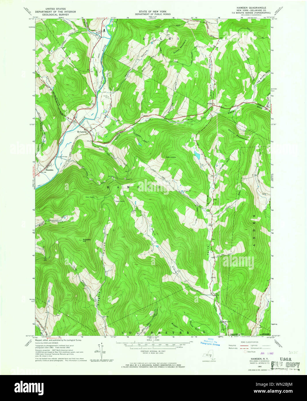 Map of hamden hi-res stock photography and images - Alamy