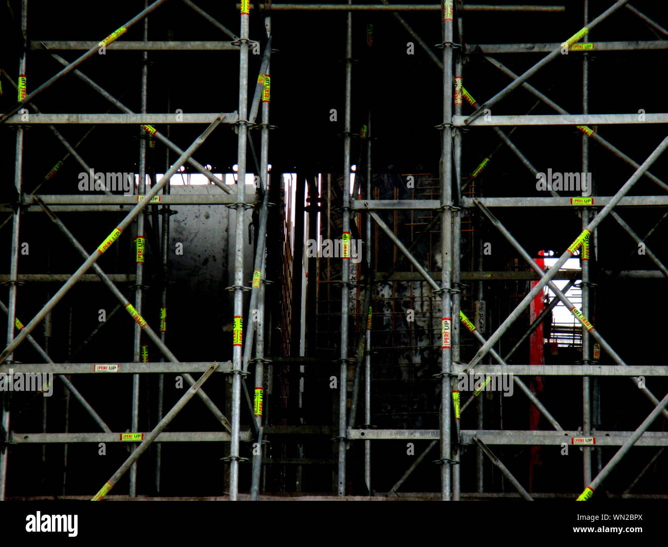 Scaffolding Incomplete High Resolution Stock Photography and Images - Alamy