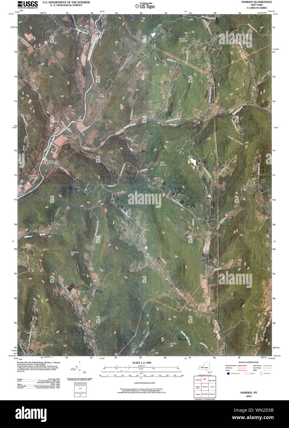 Map of hamden hi-res stock photography and images - Alamy