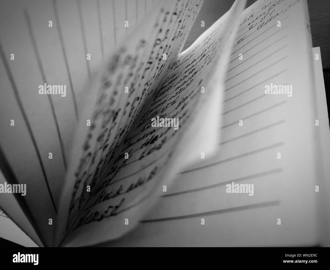 Open Book Text High Angle High Resolution Stock Photography and Images ...