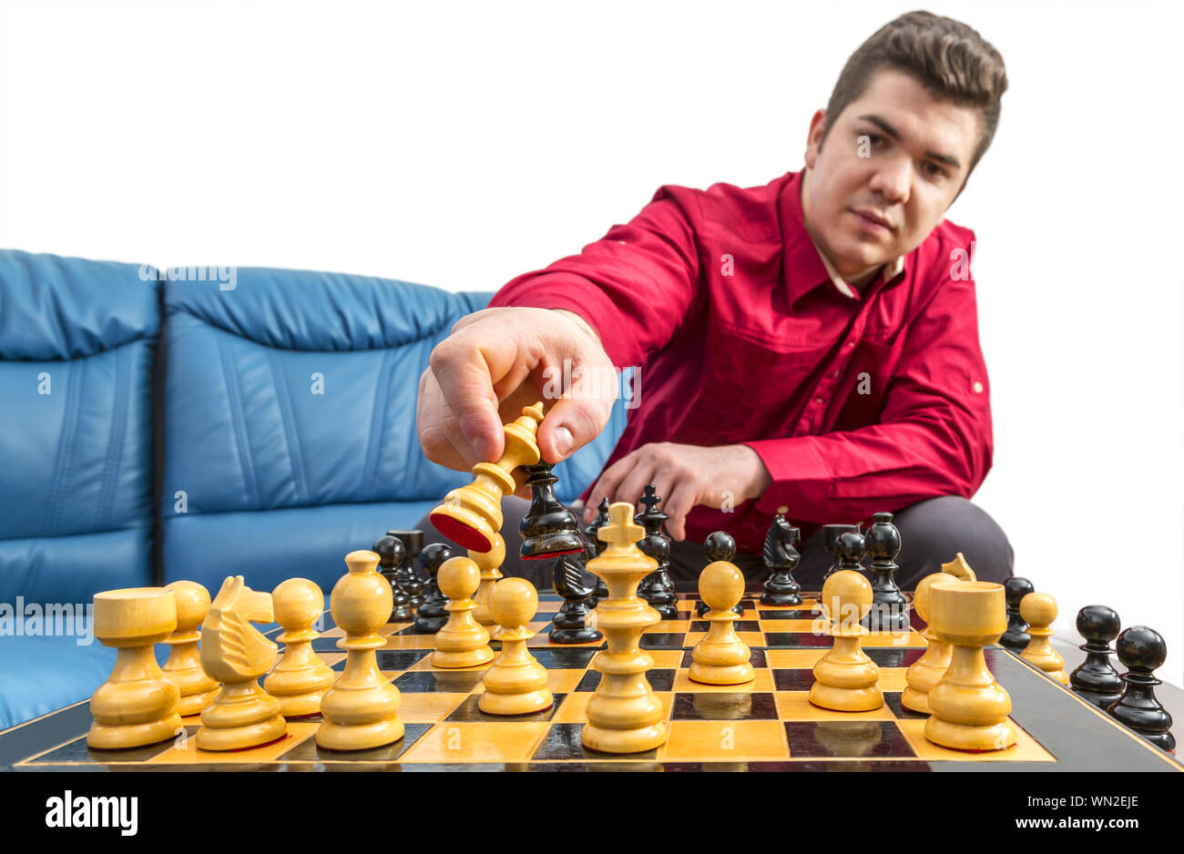 Playing chess hi-res stock photography and images - Alamy