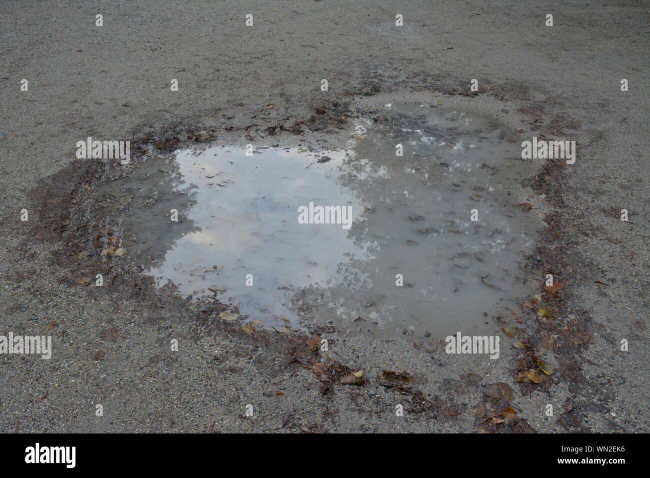 Ground puddle hi-res stock photography and images - Alamy