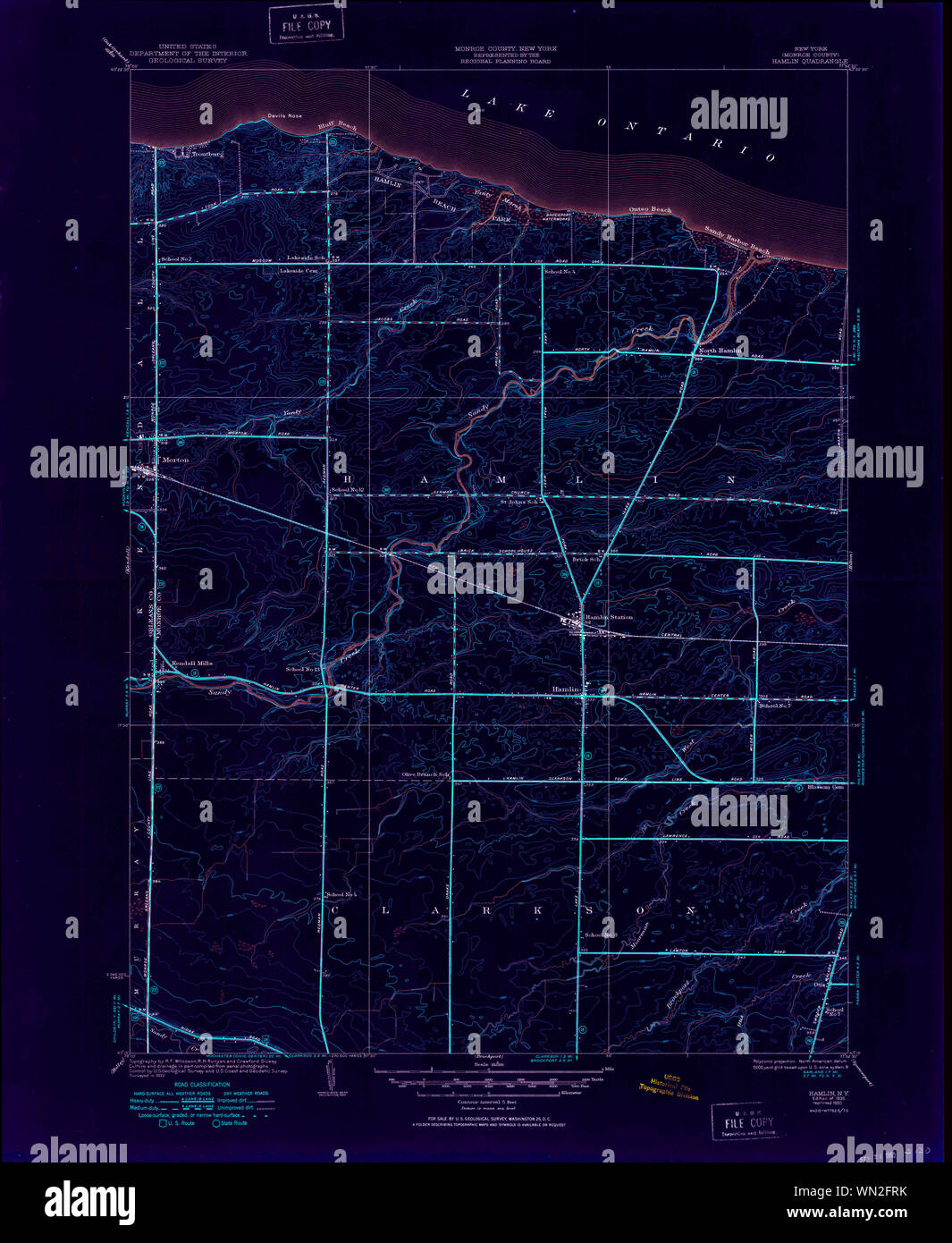 New York NY Hamlin 129678 1935 24000 Inverted Restoration Stock Photo ...