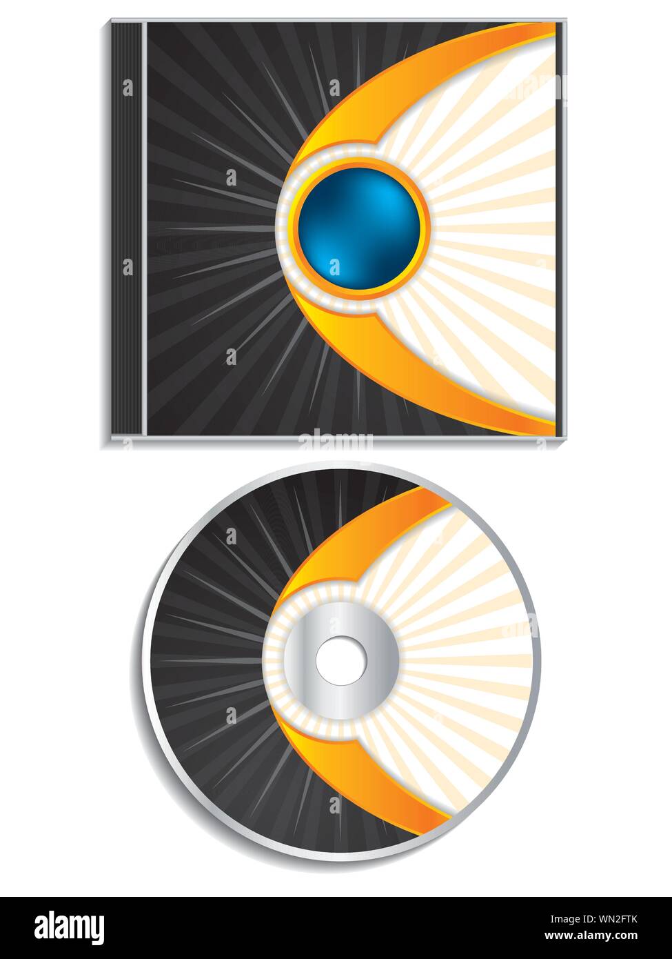 Abstract cd and cover design Stock Vector Image & Art - Alamy