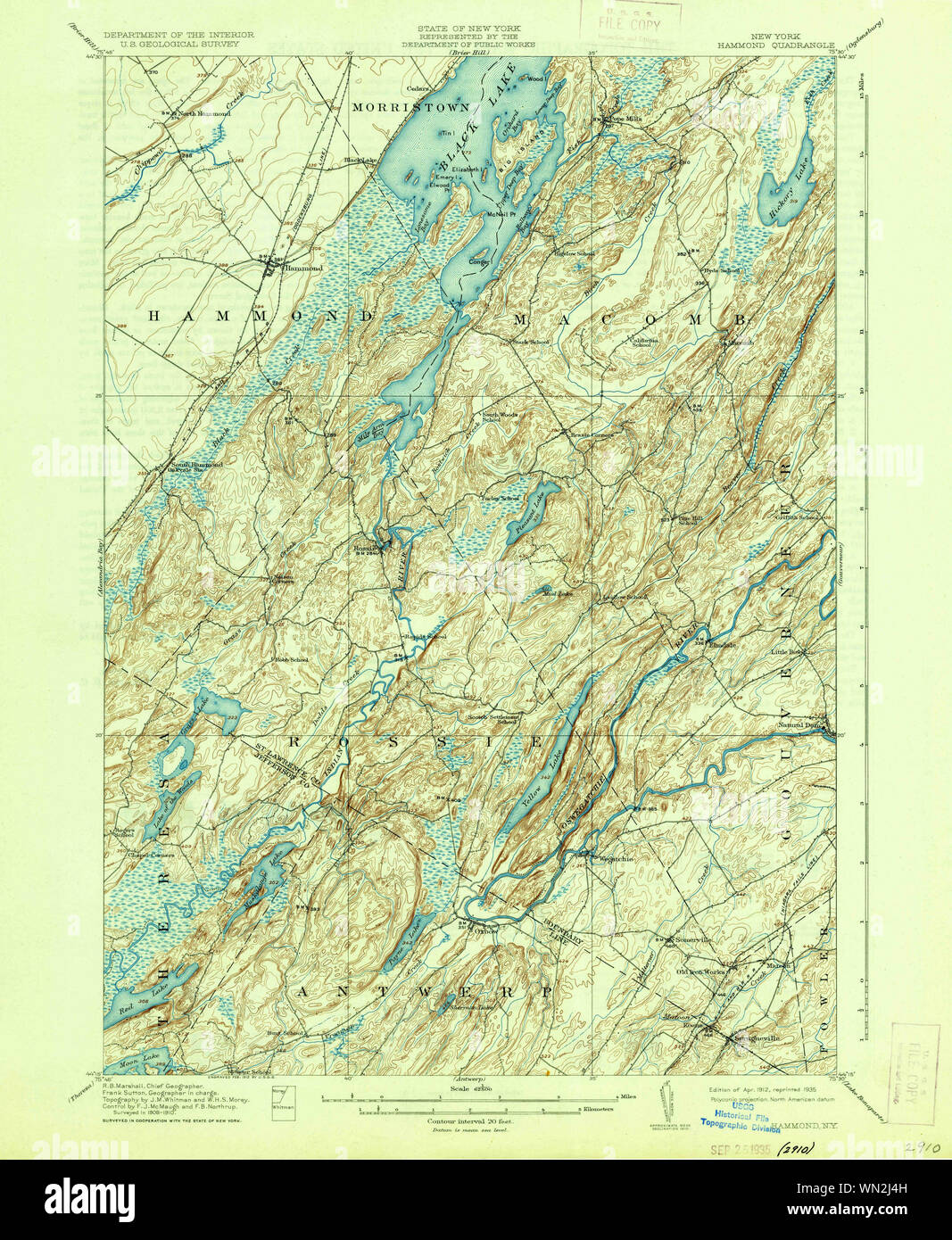 Map Of Hammond High Resolution Stock Photography and Images - Alamy
