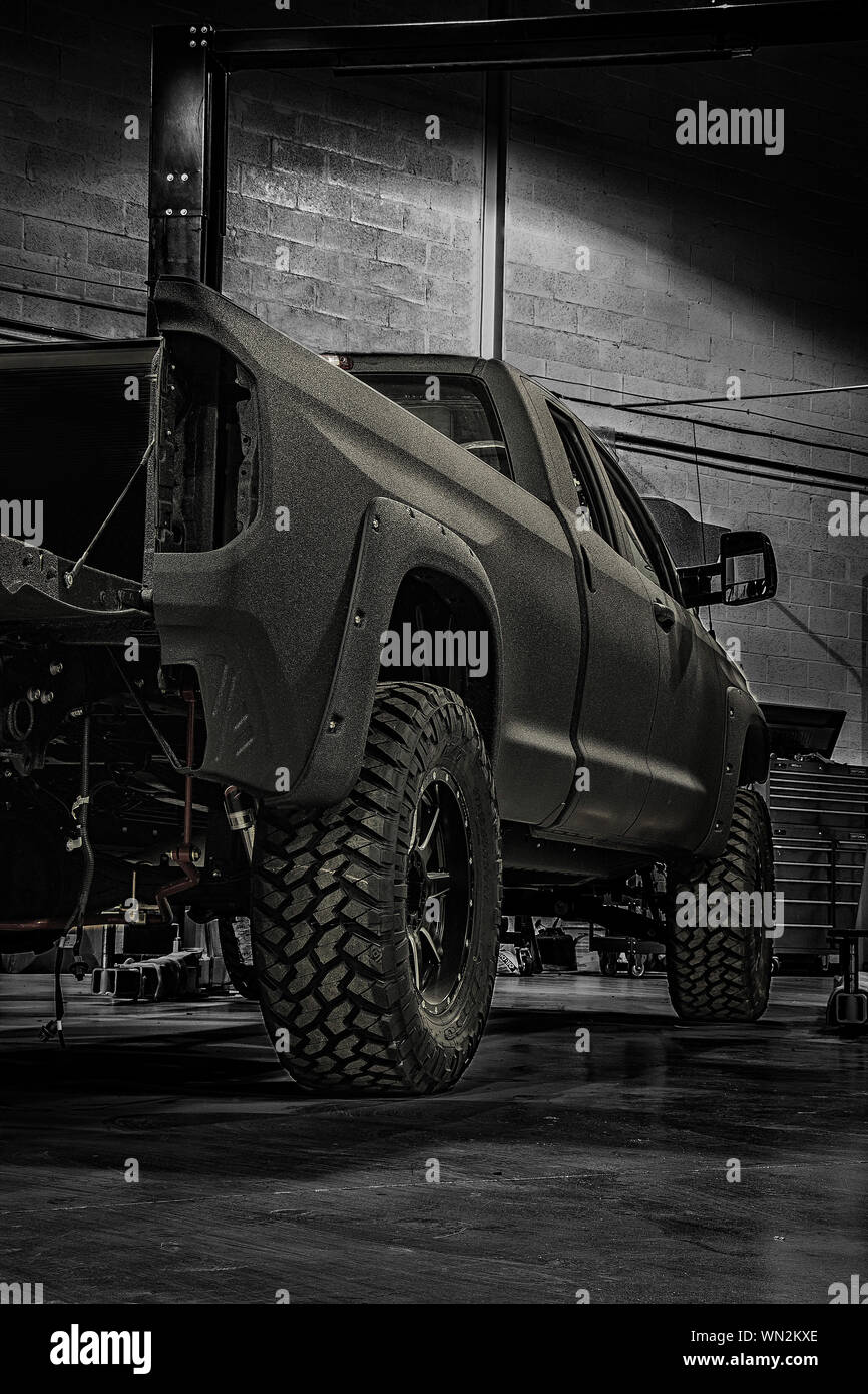Custom Fabrication AND CAR TUNING OR WRAPPING Stock Photo - Alamy