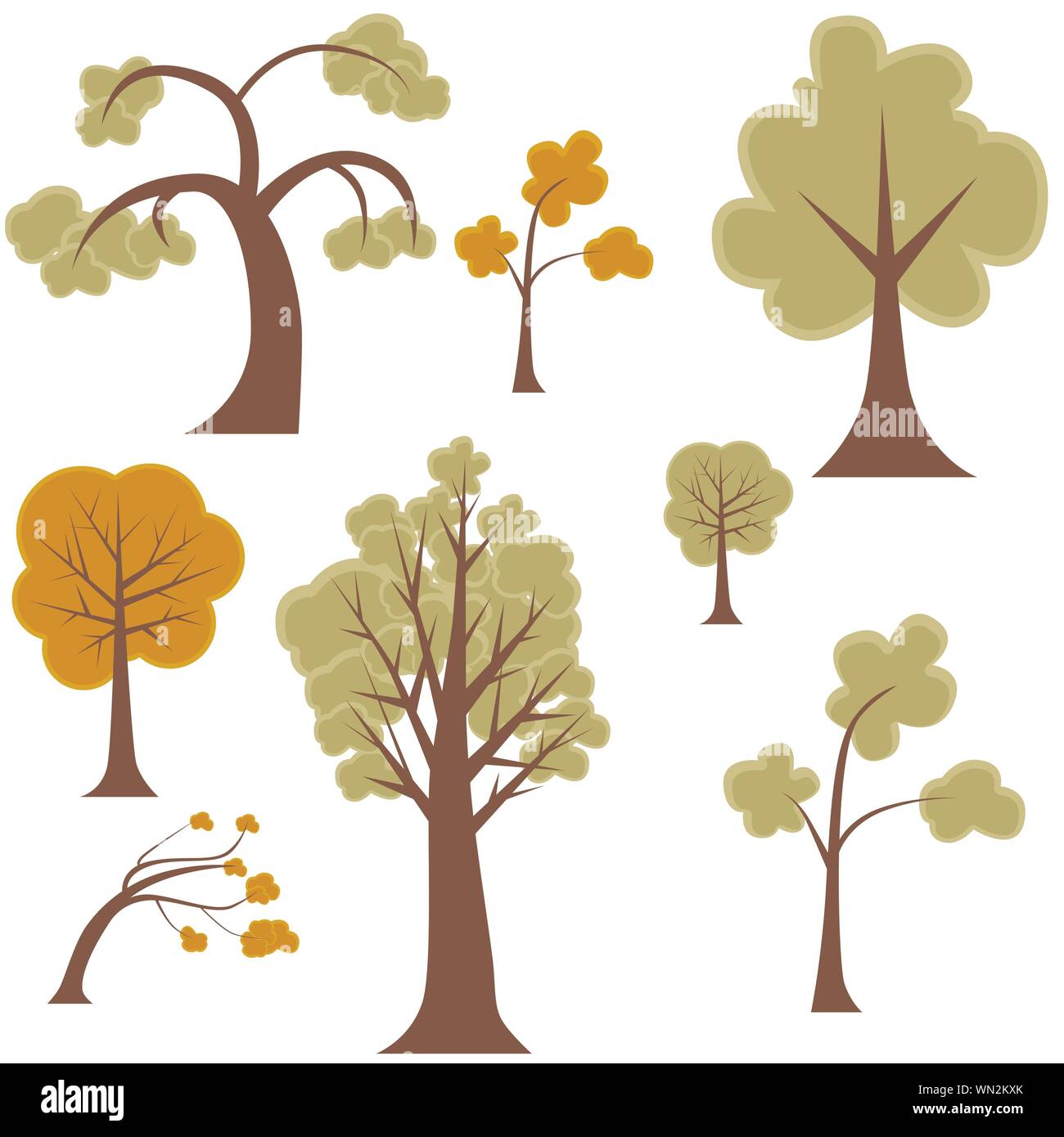 Bending branches Cut Out Stock Images & Pictures - Alamy