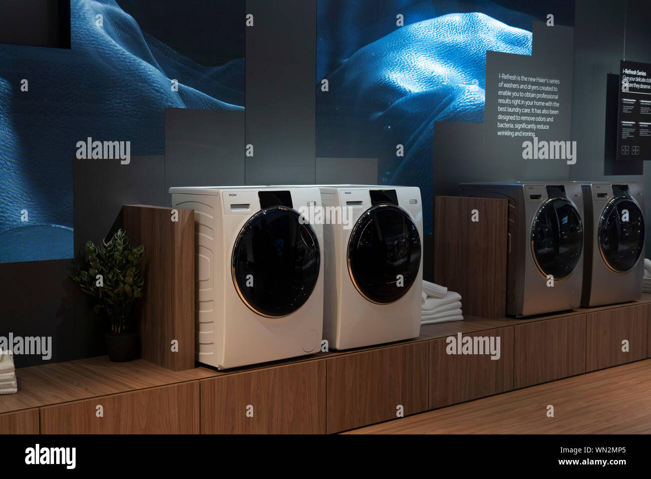 Berlin, Germany. 05th Sep, 2019. Haier Press Conference IFA 2019 (Photo ...