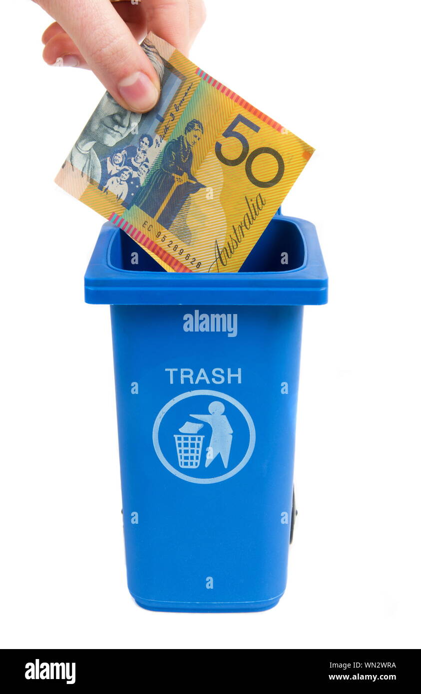 Throwing paper in the bin hi-res stock photography and images - Alamy
