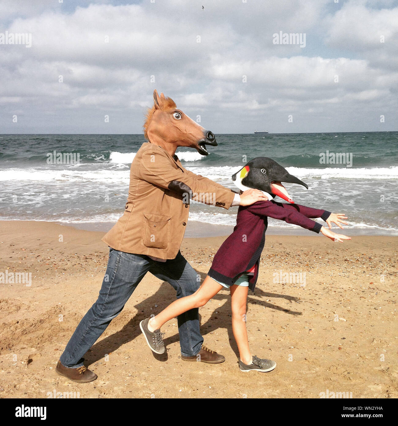 Animal face masks hi-res stock photography and images - Alamy