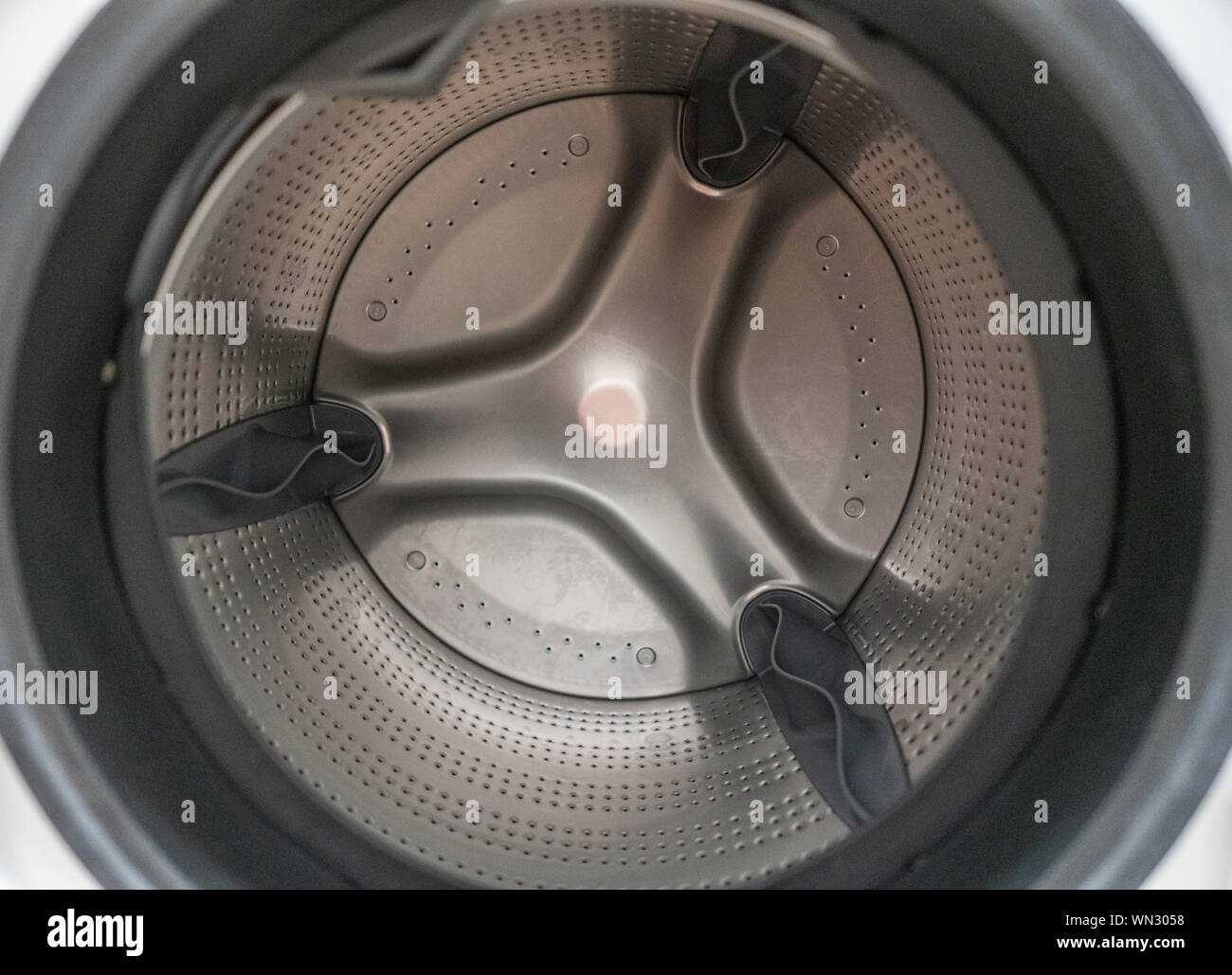 Commercial Laundry Equipment - Washers & Dryers Stock Photo - Alamy