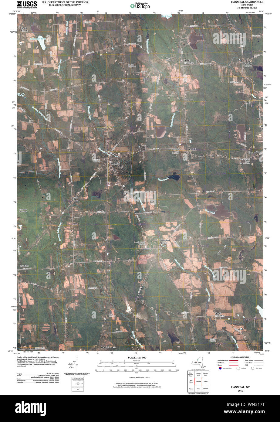 Hannibal map Cut Out Stock Images & Pictures - Alamy