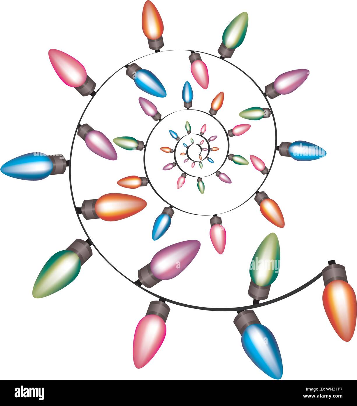 Abstract purple blue glowing spiral Stock Vector Images - Alamy