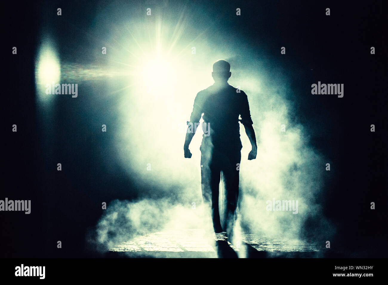 Walking into the light hi-res stock photography and images - Alamy