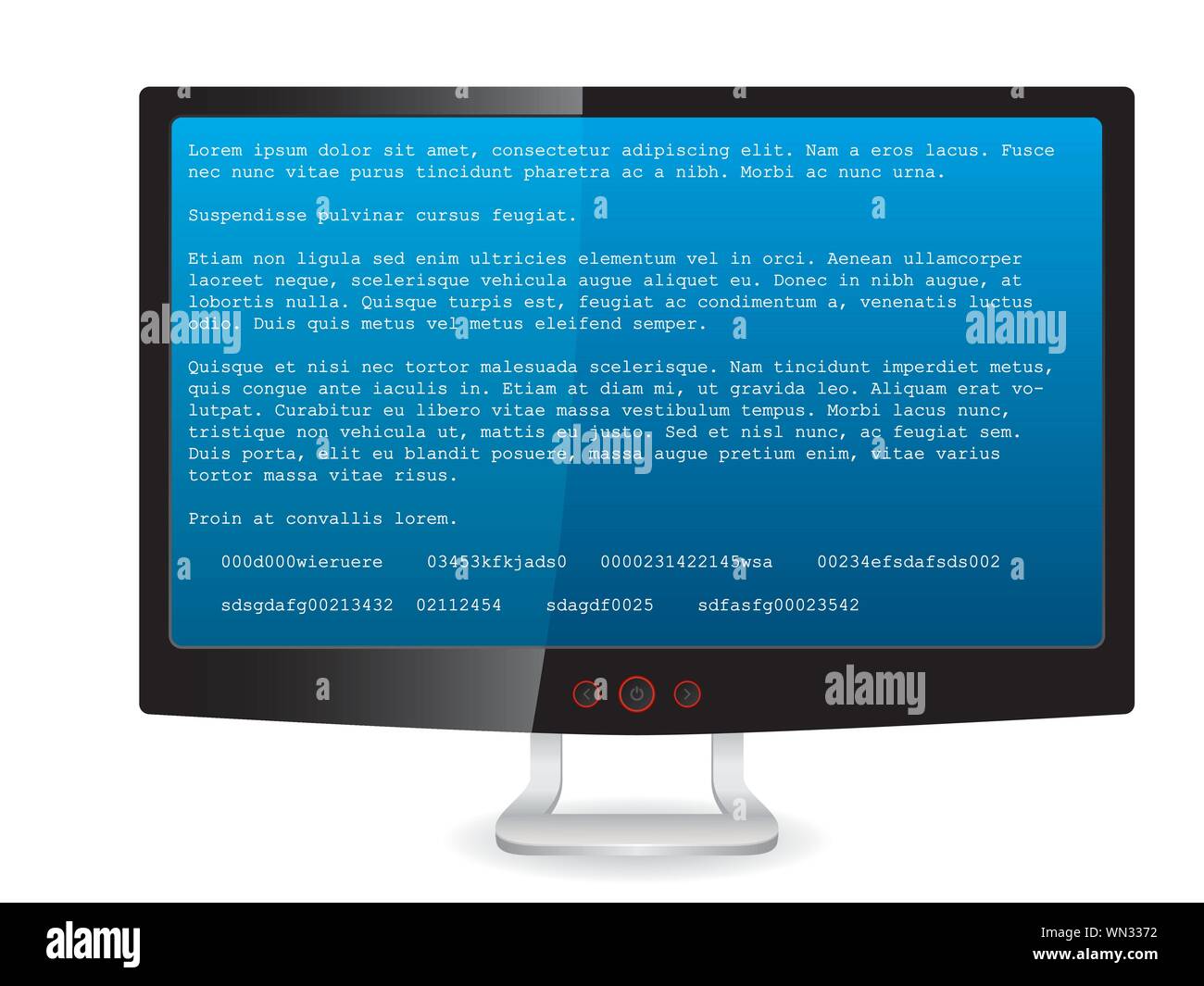 Presentation screen error hi-res stock photography and images - Alamy